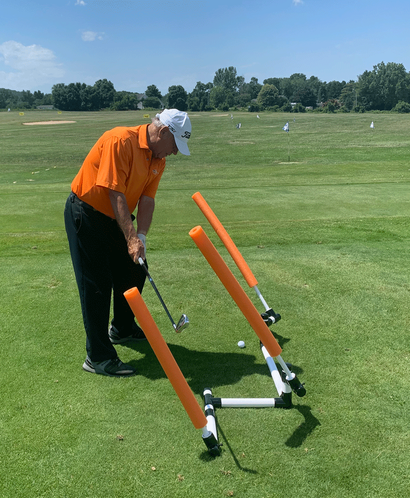 Plane Trainer Deluxe. Full Swing Golf Training aid. | America's Golf Mats
